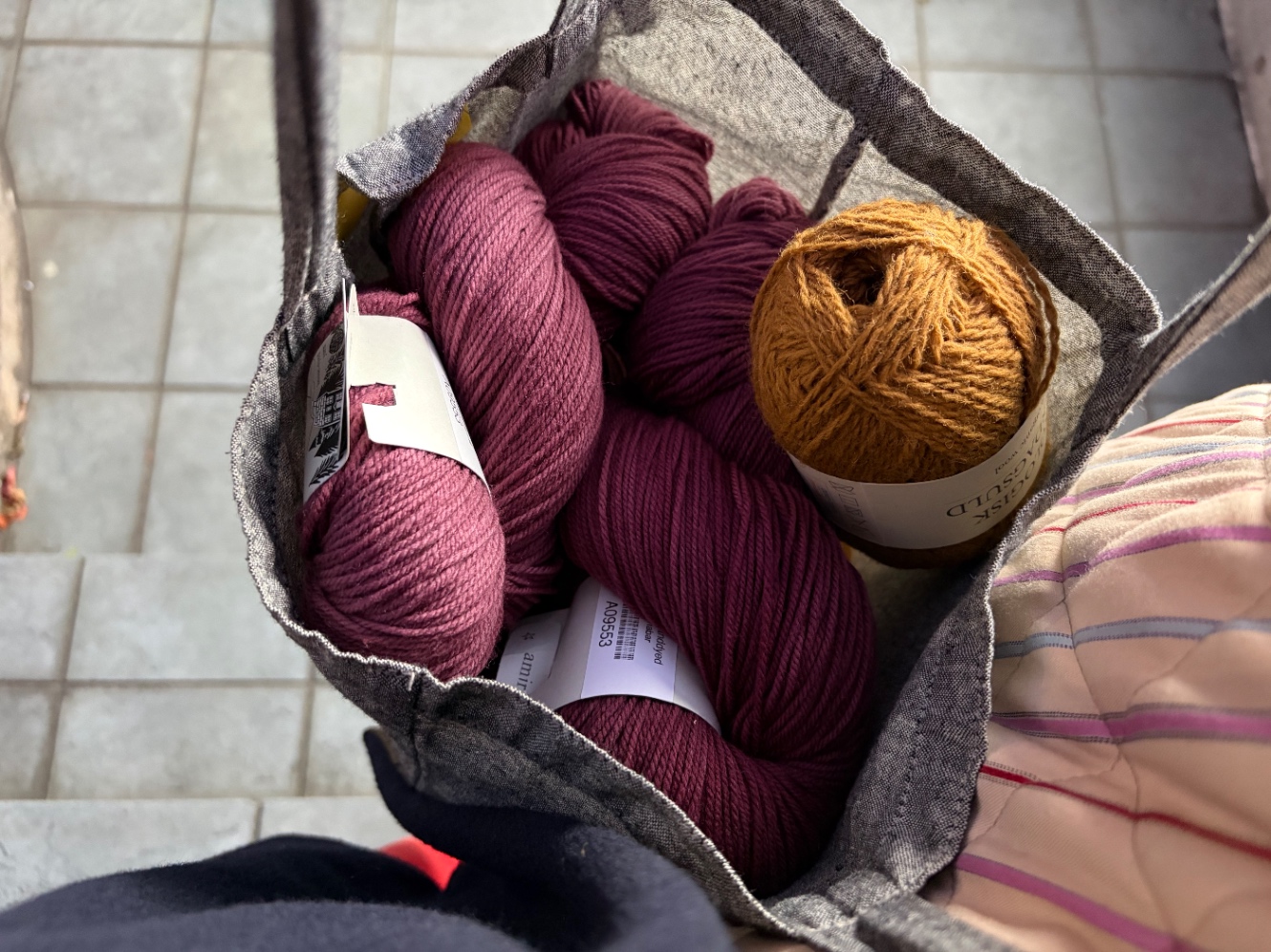 12月10日：毛糸や服を買い、ハンバーグを焼く｜socotsu